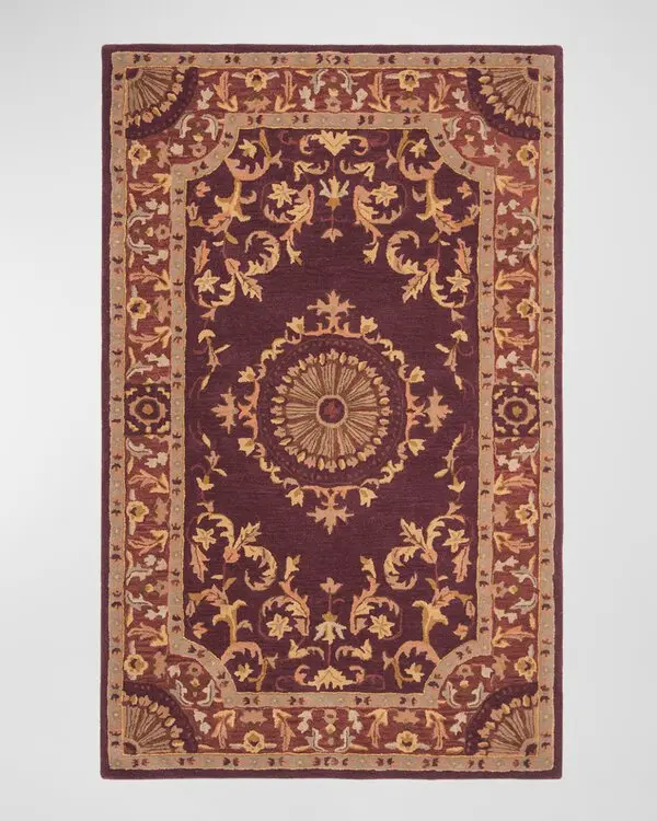 SAFAVIEH Oaks Hand Tufted Rug, 5' X 8