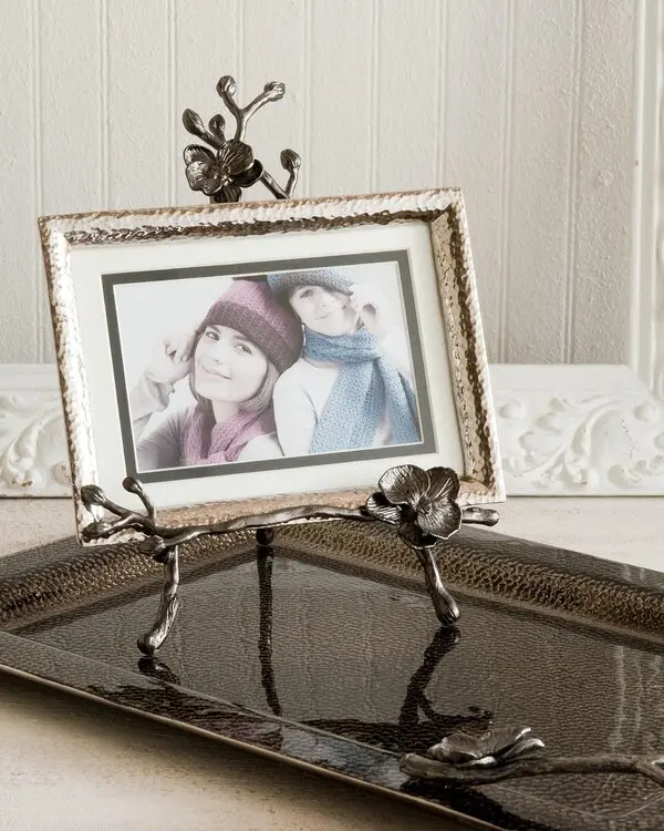 Michael Aram Black Orchid Easel Photo Frame - One-color