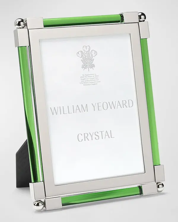 WILLIAM YEOWARD CRYSTAL New Classic Frame, 5 X 7 - Green