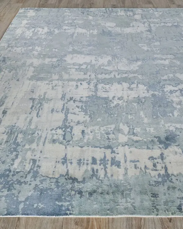 EXQUISITE RUGS Carondele Hand-loomed Rug, 9' X 12 - Blue