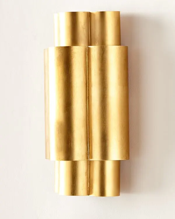 VISUAL COMFORT & CO. Arabelle Medium Sconce Aerin - Burn Slv Leaf