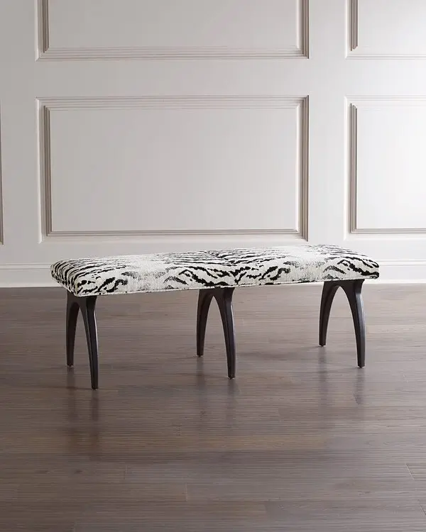 MASSOUD Emmanuelle Noir Finish Bench