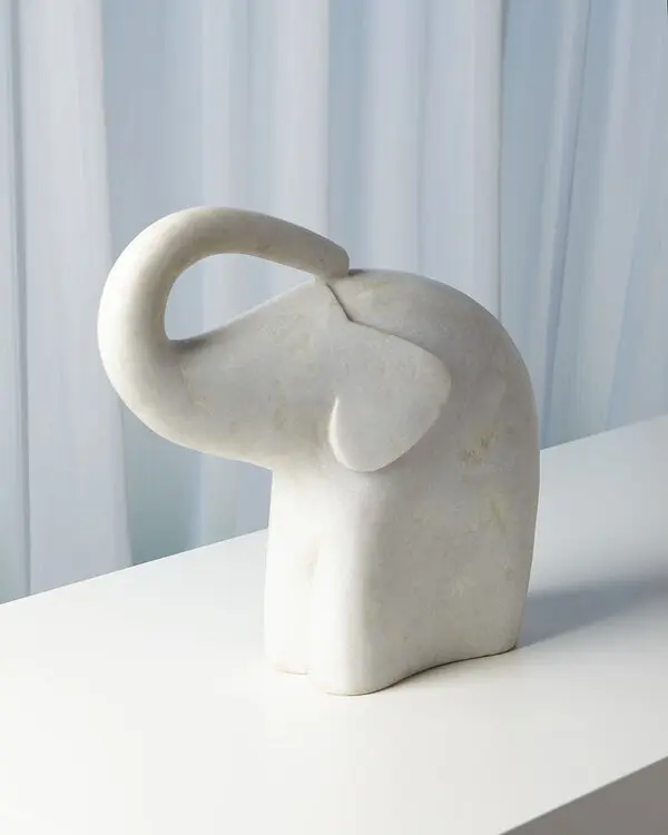 GLOBAL VIEWS Haathee Elephant Sculpture Large