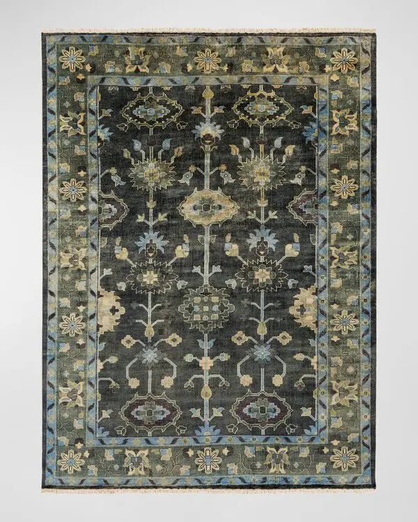 SURYA RUGS Frieda Hand-knotted Rug, 8' X 11