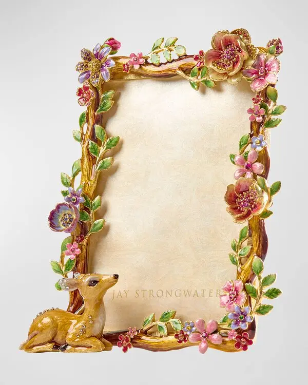JAY STRONGWATER Fawn Picture Frame, 5" X 7 - One-color