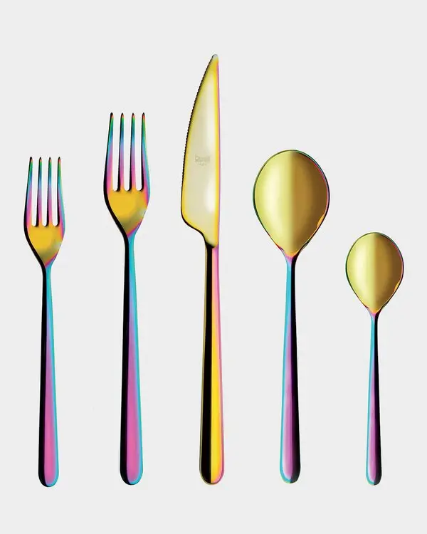 MEPRA Linea Rainbow 5-piece Flatware Set - One-color