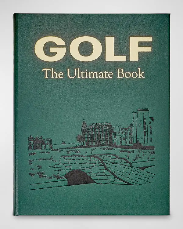GRAPHIC IMAGE Ultimate Golf" Personalizable Leather Bound Book