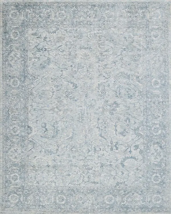 EXQUISITE RUGS Tuscany Hand-loomed Rug, 8' X 10 - Blue
