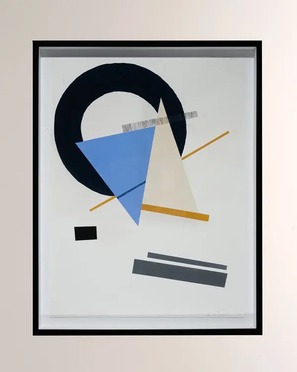 RFA FINE ART Geometric Powder Finger" Giclee Art
