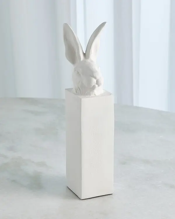 WILLIAM D SCOTT FOR GLOBAL VIEWS Rabbit Head Sculpture
