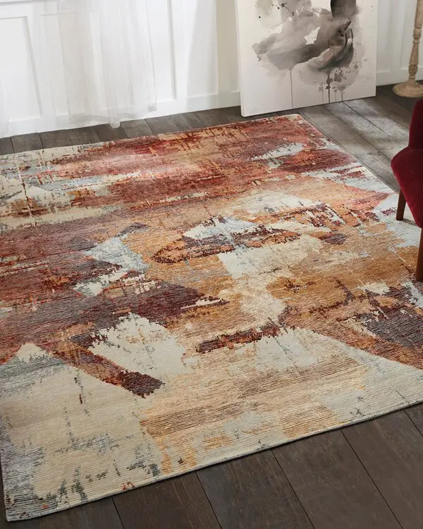 HAVEN & LOOM Birdsong Hand-knotted Rug, 6' X 9