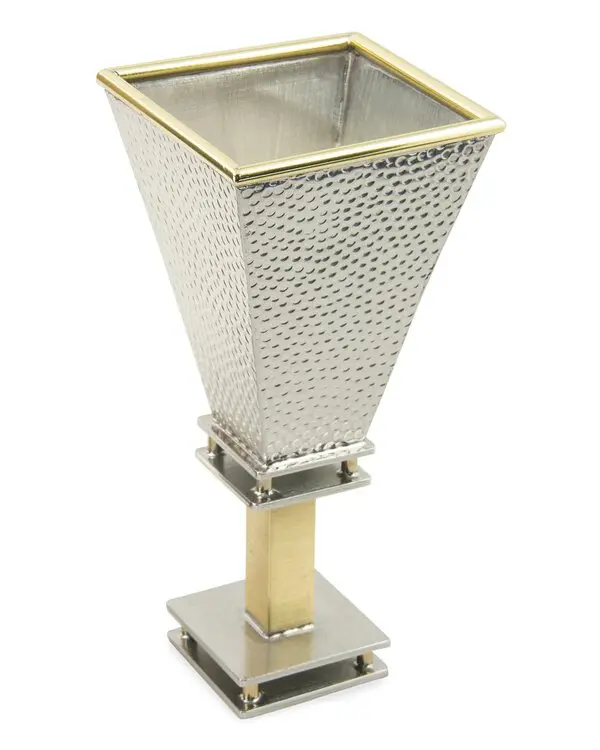 JOY STEMBER METAL ARTS STUDIO Square Kiddish Cup