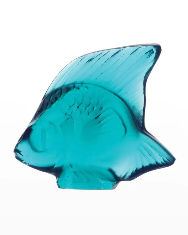 Lalique Turquoise Fish - Lt Turquoi