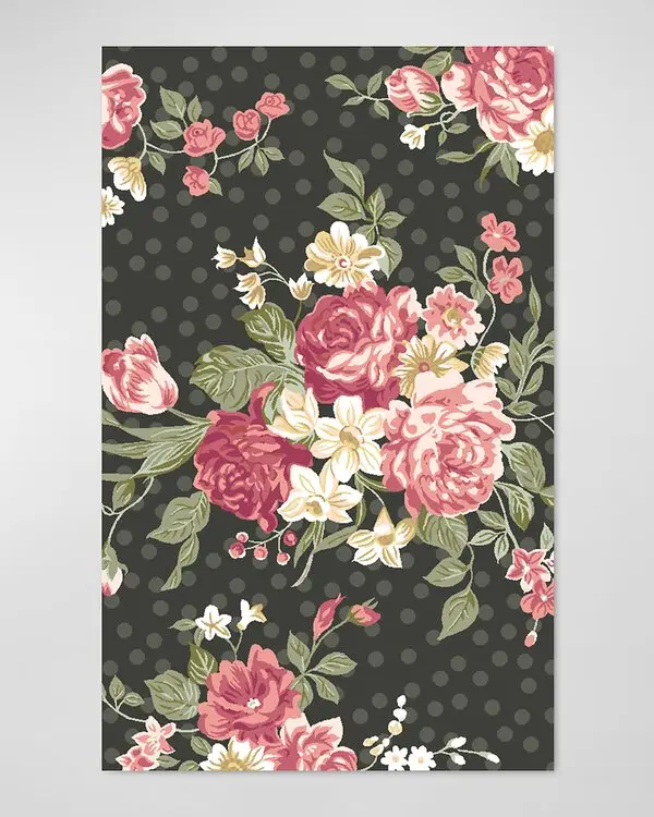 MACKENZIE-CHILDS Kew Gardens Rug, 2'3" X 3