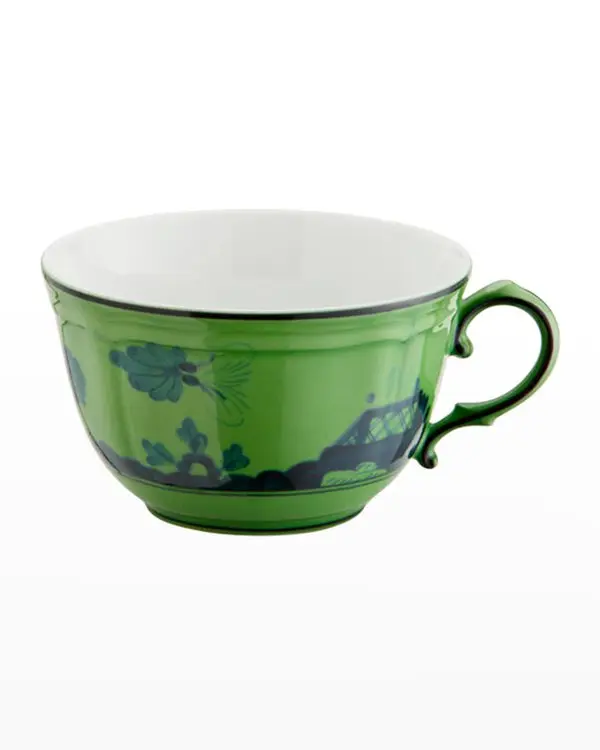GINORI 1735 Oriente Italiano Tea Cup, Malachite - One-color