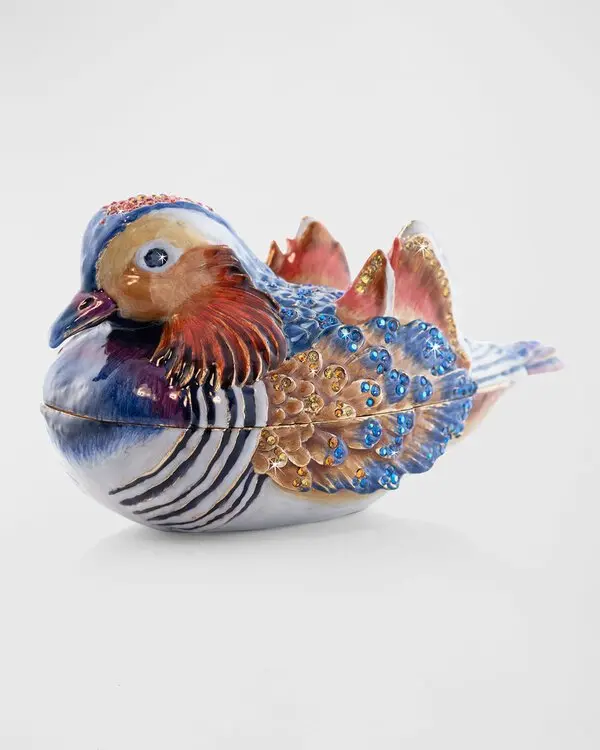 JAY STRONGWATER Mandarin Duck Box