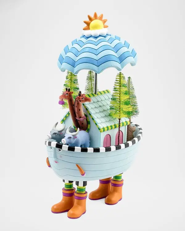 PATIENCE BREWSTER Noahs Ark Music Box