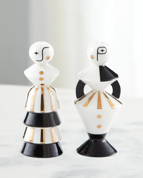 Jonathan Adler French Bulldog salt and pepper shaker set