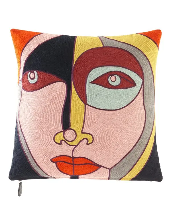 GLOBAL VIEWS Paloma Pillow, 20"sq
