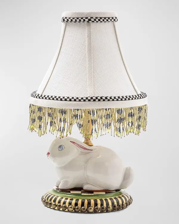 MACKENZIE-CHILDS Rabbit Warren 16" Table Lamp