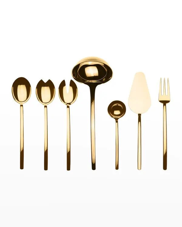 MEPRA Oro 7-piece Full Serving Set - No Color