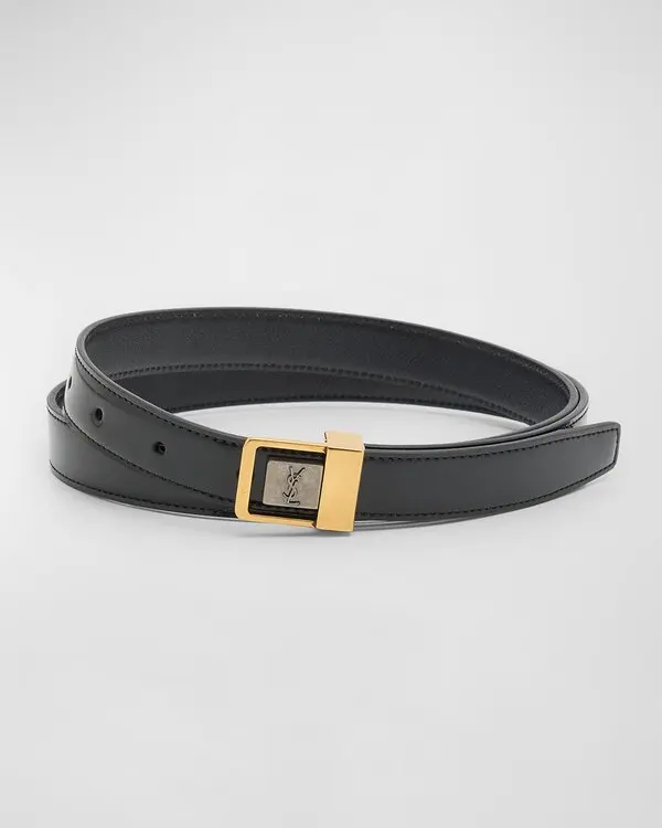 Saint Laurent La 66 Thin Belt