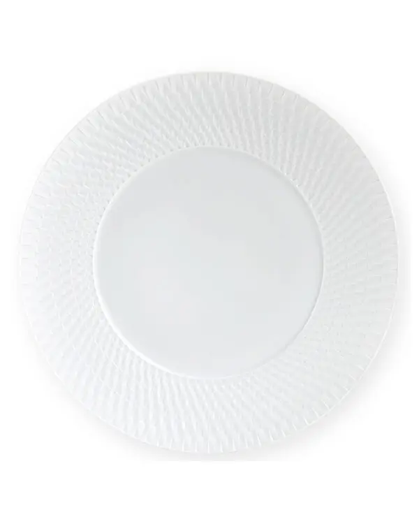 Bernardaud Twist Dinner Plate - White