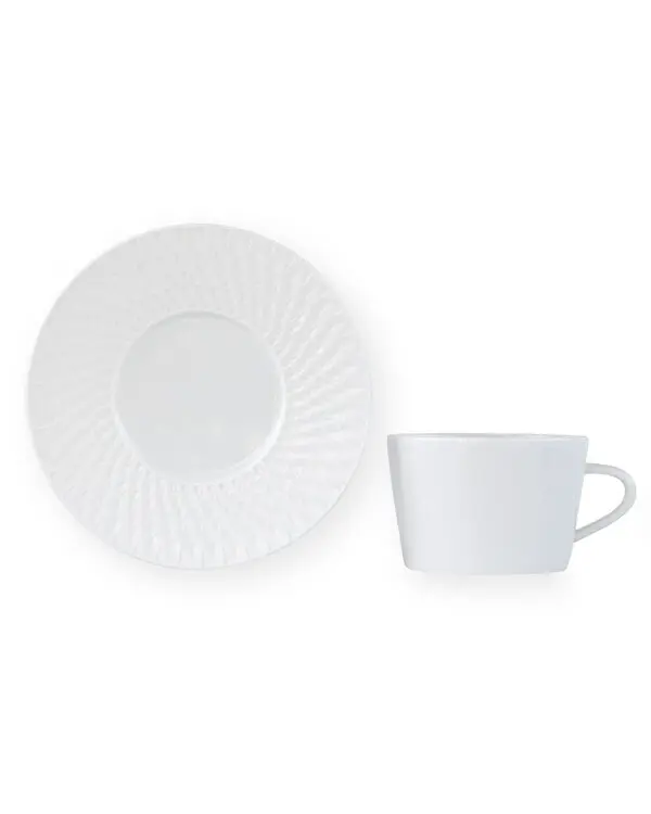 Bernardaud Twist Tea Cup - White
