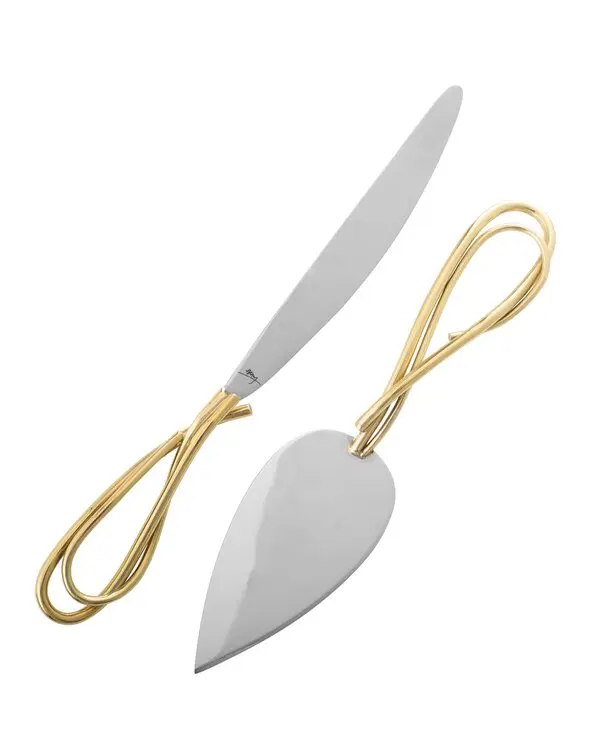 Michael Aram Calla Lily Cake Knife Server Set