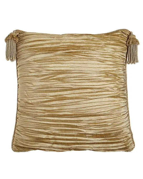 AUSTIN HORN COLLECTION Antoinette Pleated Silk With Tassels
