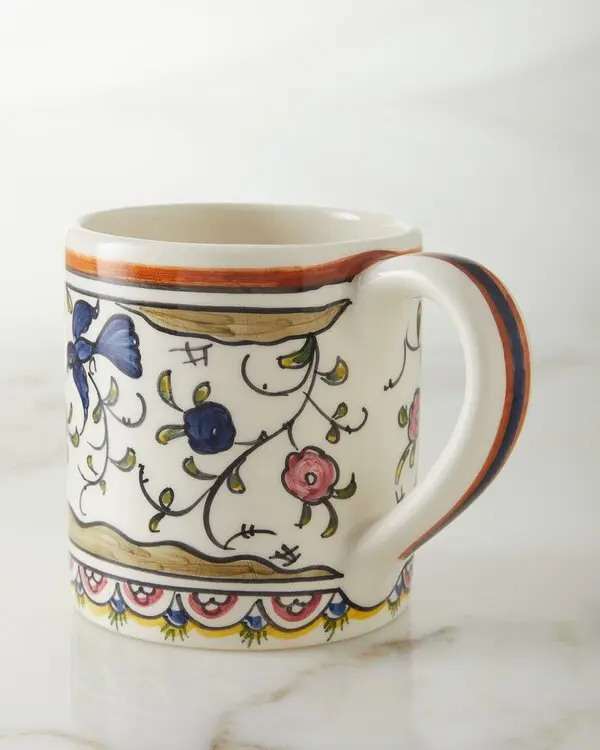 Neiman Marcus Pavoes Mugs, Set Of 4 - One-color