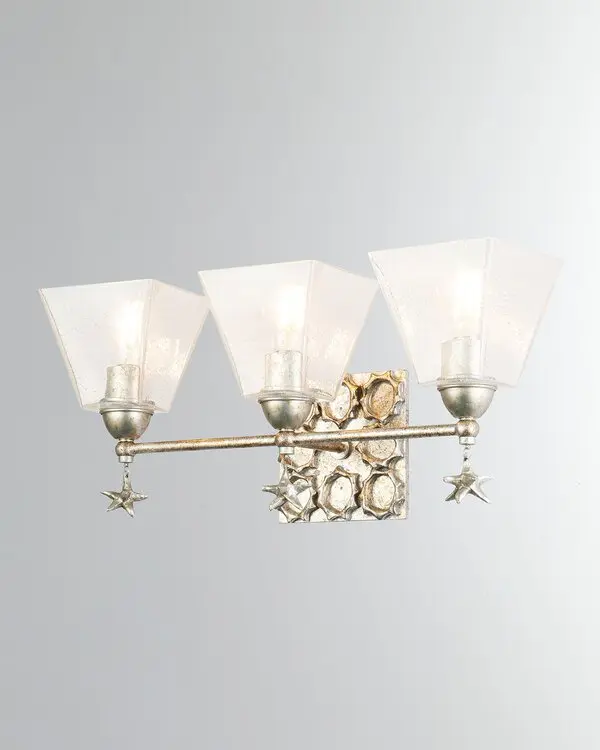 LUCAS + MCKEARN Star 3-light Bath Vanity Light