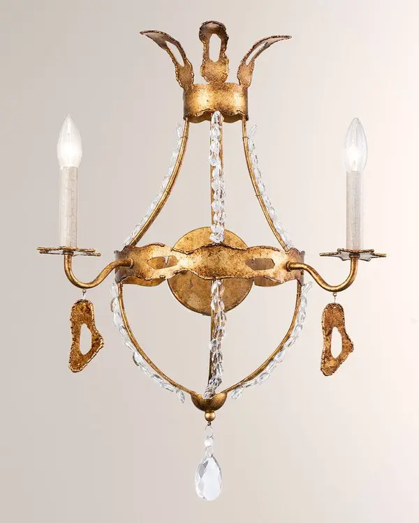 LUCAS + MCKEARN Monteleone 2-light Wall Sconce