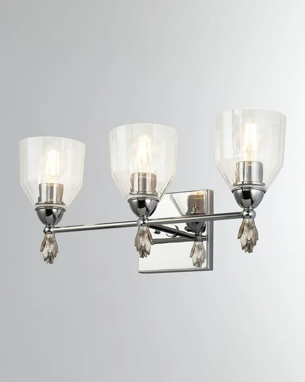LUCAS + MCKEARN Felice 3-light Bath Vanity Light