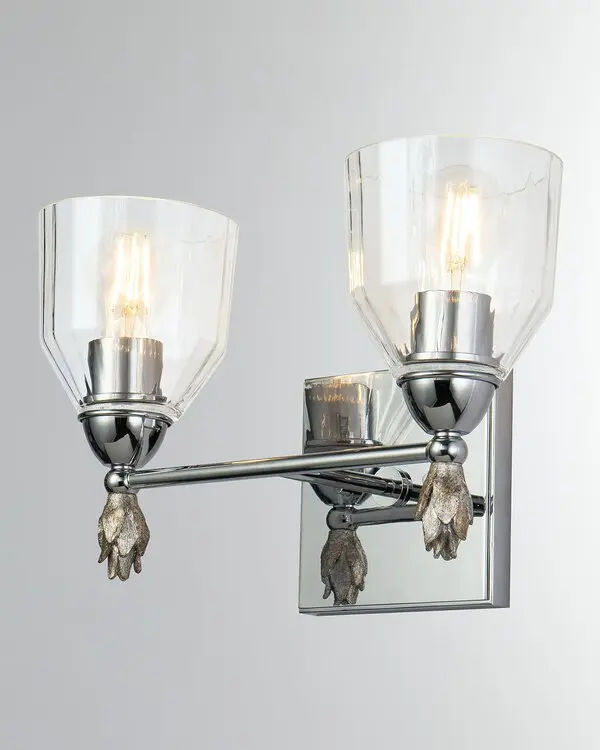 LUCAS + MCKEARN Felice 2-light Bath Vanity Light