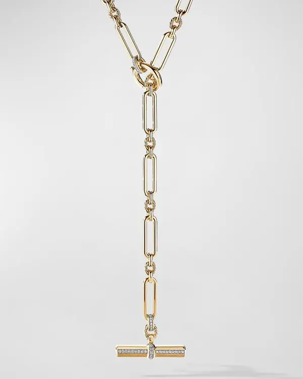 David Yurman Lexington Chain Necklace With Diamonds - Diamond