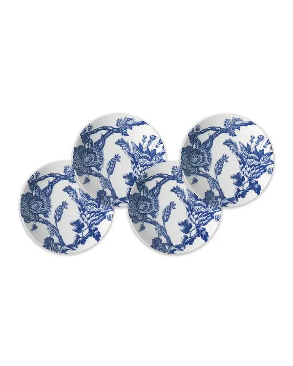 CASKATA Arcadia Blue Canape Plates, Set Of 4
