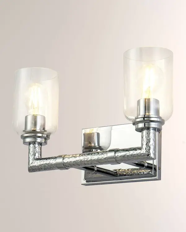 LUCAS + MCKEARN Rampart 2-light Bath Vanity Light