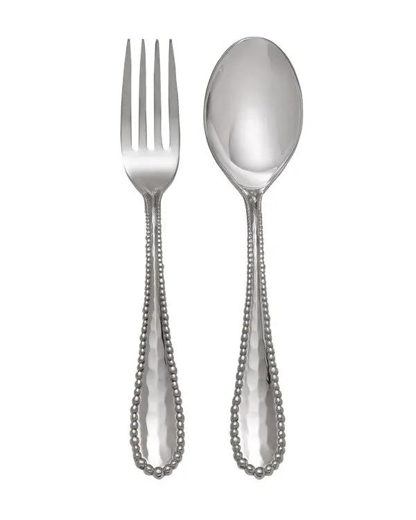 Michael Aram Molten Serving Set, Silver - One-color