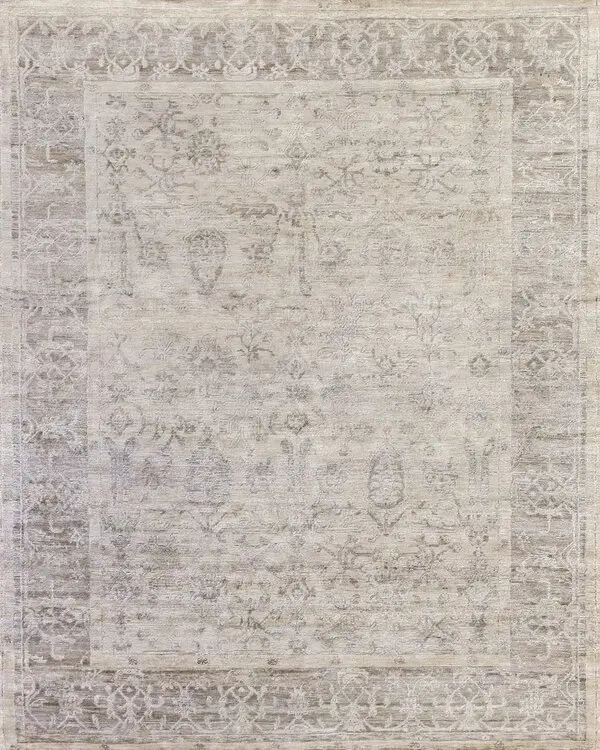 EXQUISITE RUGS Berta Hand-knotted Rug, 10' X 14