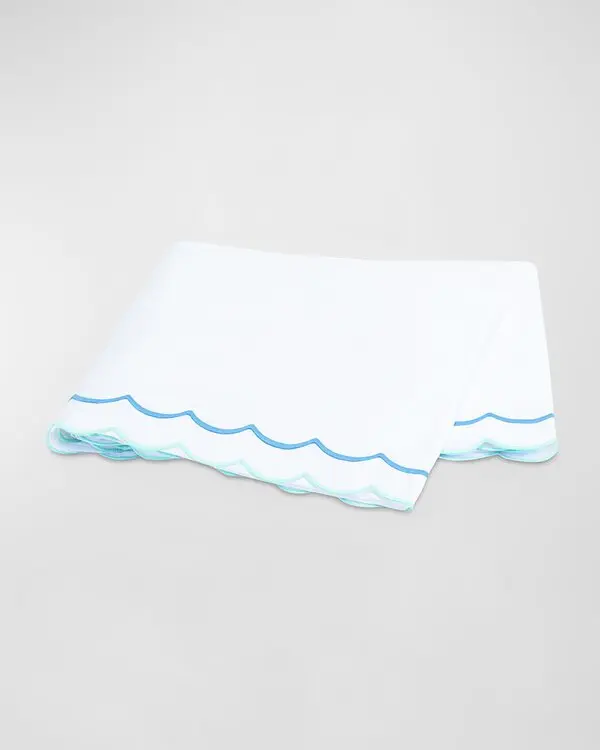 MATOUK India Flat Sheet - Azure