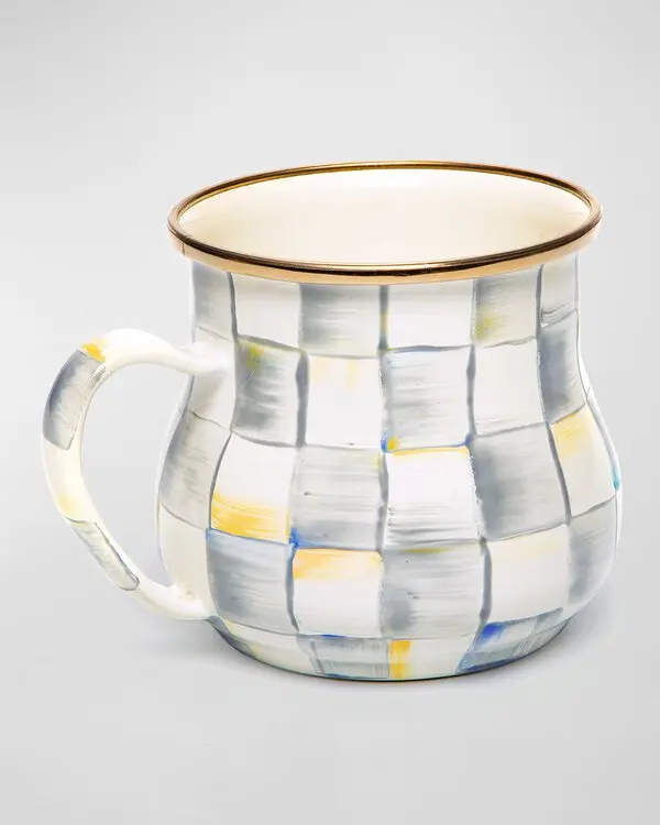 MACKENZIE-CHILDS Sterling Check Mug - One-color