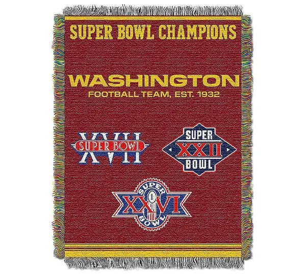 NORTHWEST Nfl Commemorative Series Woven Tapestry Wall Ha Ging