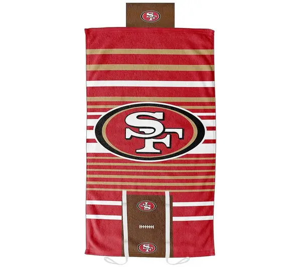 THENORTHWEST Nfl Lateral Comfort Towel With Foam Pillow T Enorthwest