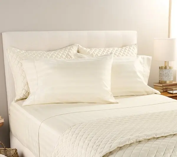 NORTHERN NIGHTS 700tc Cotton Dobby Stripeset- Split King