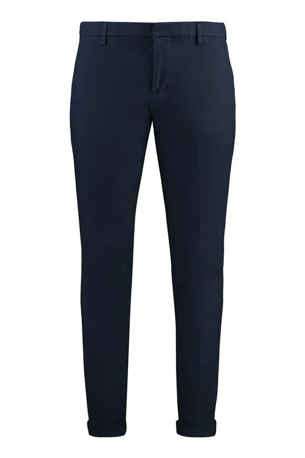DONDUP Gaubert Cotton Chino Trousers - Blue