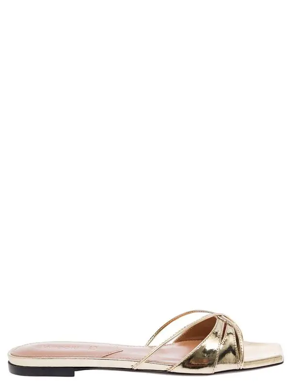 D'ACCORI Lust Criss-cross Flat Sandals