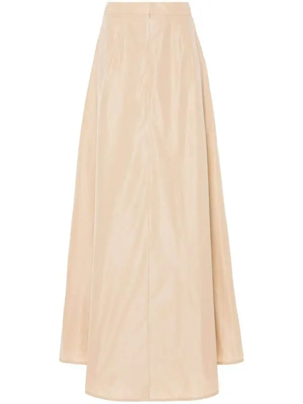 JIL SANDER Flared Maxi Skirt - Neutrals