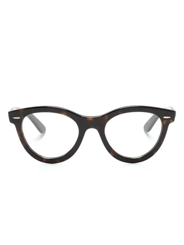 Ray-ban Wayfarer Round-frame Glasses