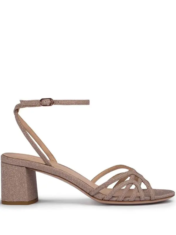 LE SILLA Glittered Sandals - Neutrals
